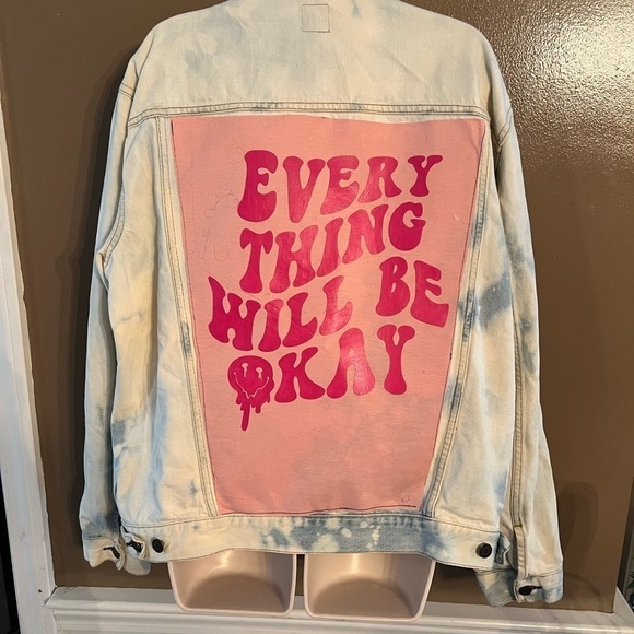 GAP | Jackets & Coats | Hand Designed Denim Jacket | Poshmark